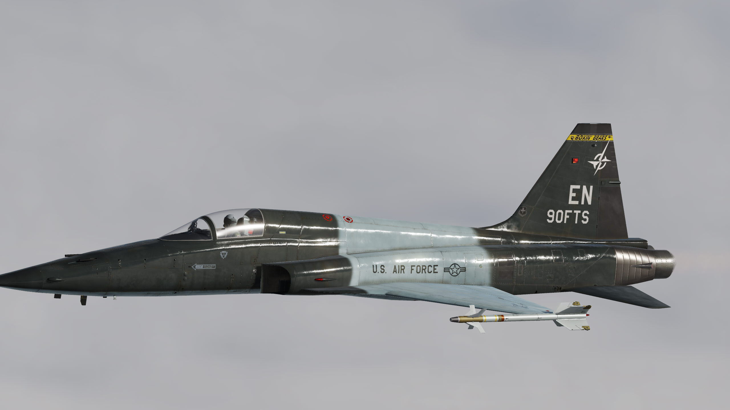 F-5E3 Livery T-38 ENJJPT Sheppard AFB 90_FTS